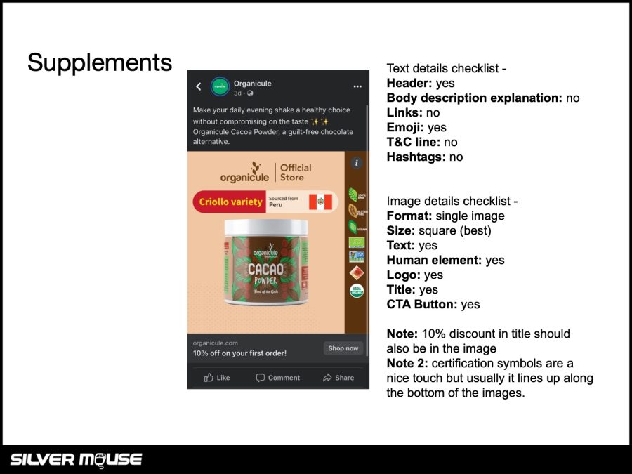 10+ Facebook ad examples across various industries | Silver Mouse