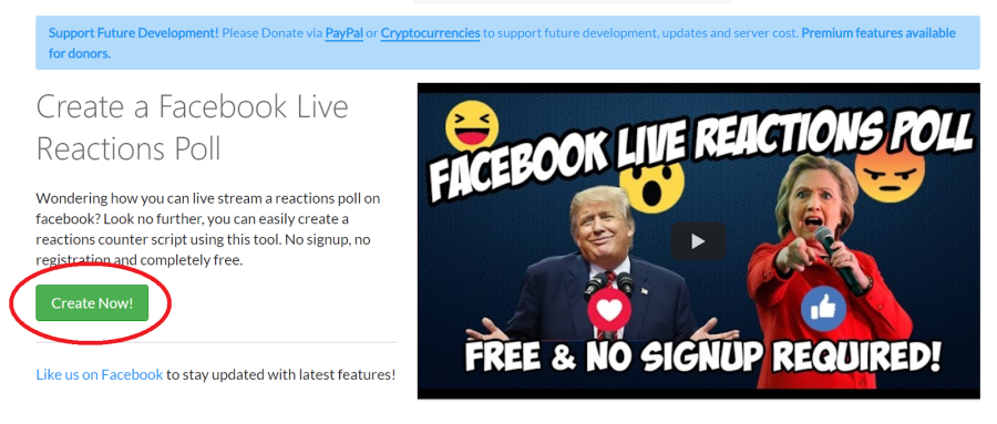 How to set up a Facebook live video with reaction poll? | Silver Mouse