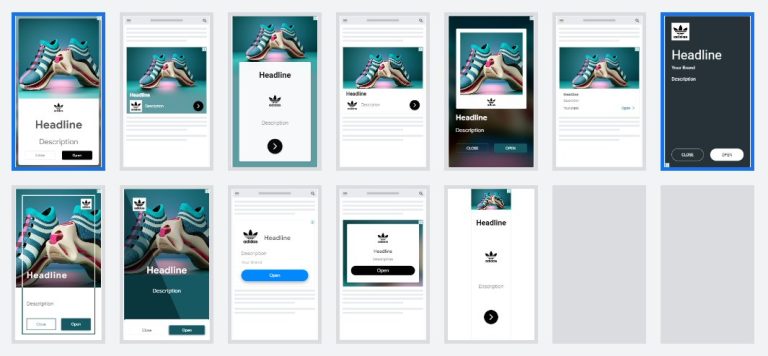 12 Google Display & Demand Gen ad formats & placements | Silver Mouse